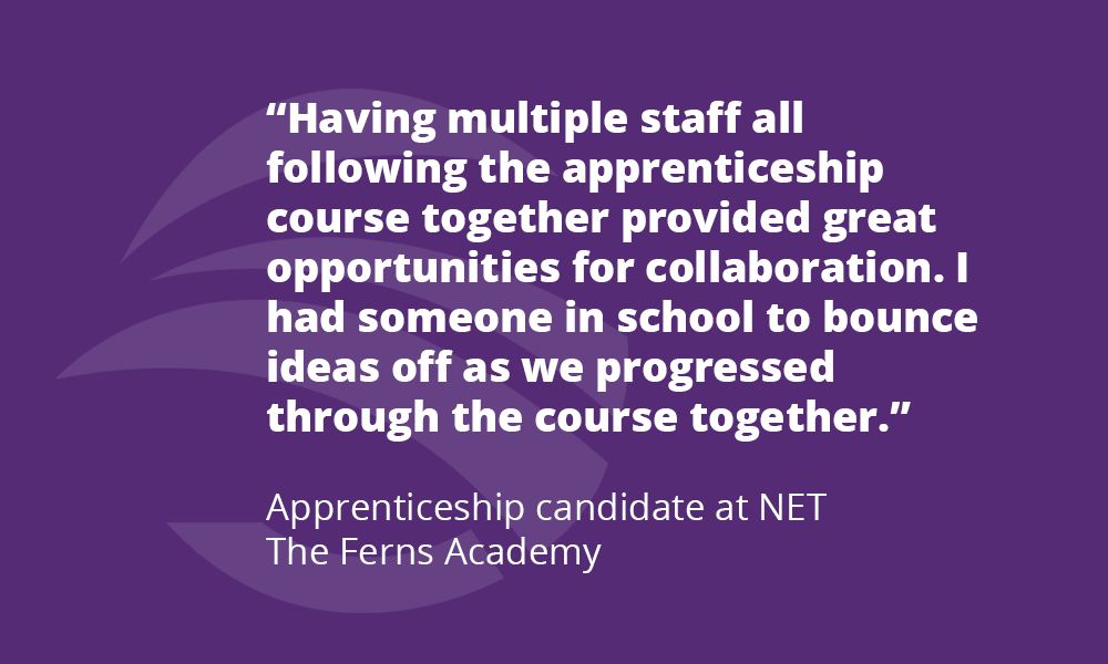 Apprenticeships at The Ferns Primary Academy, part of Northern ...